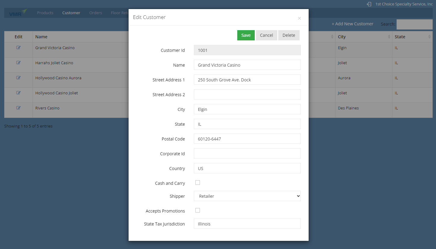 VMR Console - An Internet-Based Reporting Tool By CDR